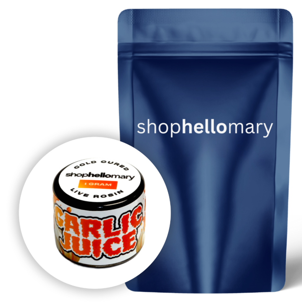 Garlic Juice THCa Rosin - Shop Hello Mary
