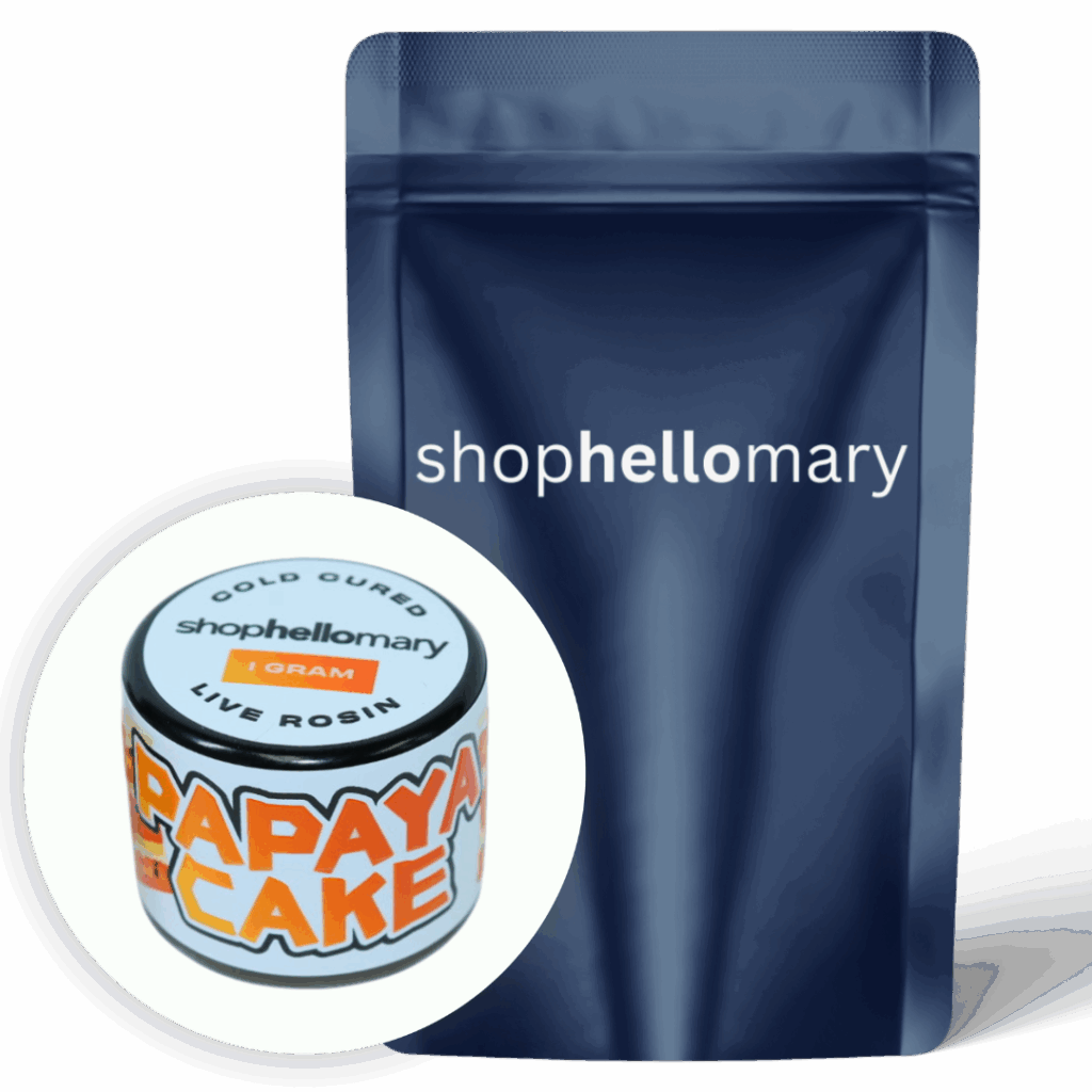 Papaya Cake THCa Rosin - Shop Hello Mary
